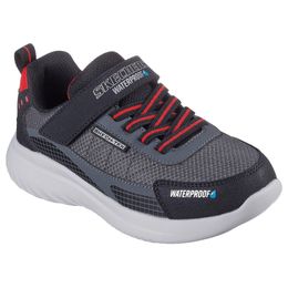 Skechers Sneaker Jungen Gr&ouml;&szlig;e 28 graumeliert / rot / schwarz