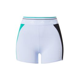adidas Performance Sporthose 'Techfit' Damen Gr&ouml;&szlig;e XS t&uuml;rkis / pastellblau / schwarz / wei&szlig;