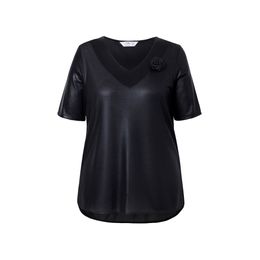 MIAMODA Shirt Damen Gr&ouml;&szlig;e XL schwarz
