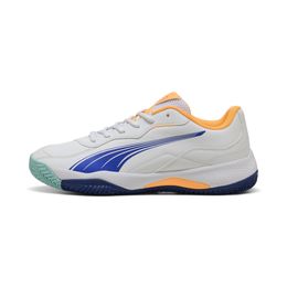 Puma Sportschuh 'Nova Smash' Damen Gr&ouml;&szlig;e 44.5 royalblau / neonorange / wei&szlig;