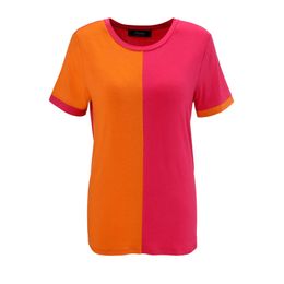 Aniston Selected Shirt Damen Gr&ouml;&szlig;e XXXL neonorange / neonpink