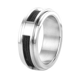 Lucardi Ring Herren Gr&ouml;&szlig;e 63 silber