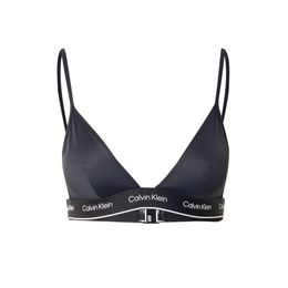 Calvin Klein Swimwear Bikinitop 'Meta Legacy' Damen Gr&ouml;&szlig;e 120/130 schwarz / wei&szlig;