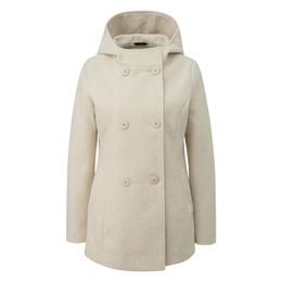 QS &Uuml;bergangsjacke Damen Gr&ouml;&szlig;e S hellbeige Wintermantel