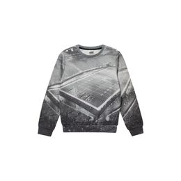 s.Oliver Sweatshirt M&auml;dchen Gr&ouml;&szlig;e 134/140 grau / hellgrau / schwarz