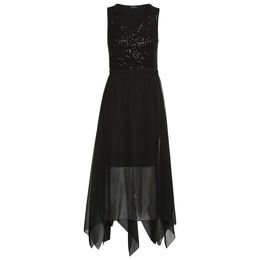 Laura Scott Cocktailkleid Damen Gr&ouml;&szlig;e 38 schwarz Winterkleid