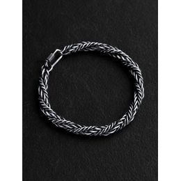 Reytel Armband 'BRAID' Herren Gr&ouml;&szlig;e 17 cm silber