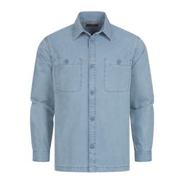 INDICODE Jeans Hemd 'Pilou' Herren Gr&ouml;&szlig;e S blau / indigo / blue denim