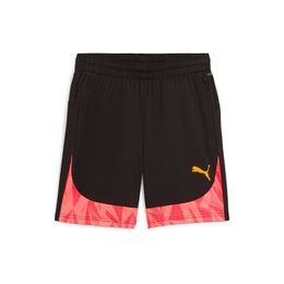 Puma Sportshorts 'Individual Finual' Damen Gr&ouml;&szlig;e S koralle / rostrot / schwarz