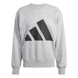 adidas Sportswear Sweatshirt 'Essentials' Herren Gr&ouml;&szlig;e S grau / schwarz