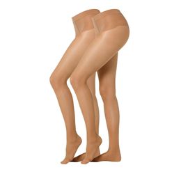 Camano Feinstrumpfhose Damen Gr&ouml;&szlig;e M/L beige