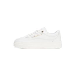 Tommy Hilfiger Sneaker Damen Gr&ouml;&szlig;e 36 gold / wei&szlig;