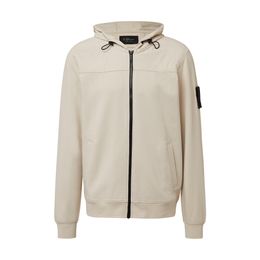 s.Oliver BLACK LABEL &Uuml;bergangsjacke Herren Gr&ouml;&szlig;e L hellbeige / schwarz