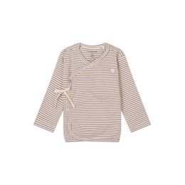Noppies Shirt 'Gramat ' Gr&ouml;&szlig;e 80 beige / dunkellila