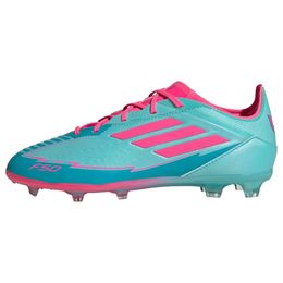 adidas Performance Sportschuh 'F50 Elite Messi' Jungen Gr&ouml;&szlig;e 29 t&uuml;rkis / cyanblau / pink
