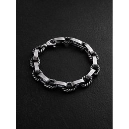 Reytel Armband 'SOLID' Herren Gr&ouml;&szlig;e 17 cm silber