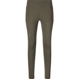 Endurance Leggings 'Lindysa' Damen Gr&ouml;&szlig;e XXXL oliv