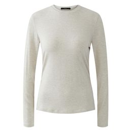 Oui Langarmshirt Damen Gr&ouml;&szlig;e XXXL beige