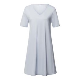Hanro Nachthemd ' Cotton Silk ' Damen Gr&ouml;&szlig;e L hellblau