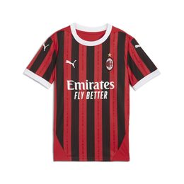 Puma Funktionsshirt 'AC Milan 24/25' Jungen Gr&ouml;&szlig;e 176 rot / schwarz / wei&szlig;