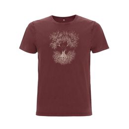 Life-tree Shirt 'Fairwear Organic Fusion' Herren Gr&ouml;&szlig;e M rot