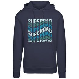 F4NT4STIC Sweatshirt 'Super Dad Retro Trend Vatertags Design f&uuml;r Papas' Herren Gr&ouml;&szlig;e L nachtblau / mischfarben