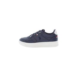 U.S. Polo Assn. Sneaker 'Kosmo' Herren Gr&ouml;&szlig;e 40 marine / dunkelrot / wei&szlig;