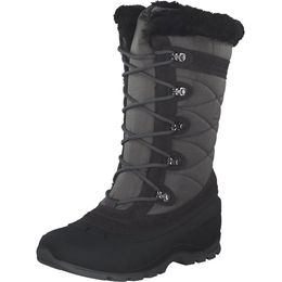 Kamik Snowboots 'Snowvaley4' Damen Gr&ouml;&szlig;e 39 grau / schwarz Winterschuhe