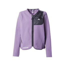 adidas Performance Sportjacke Damen Gr&ouml;&szlig;e XXXL/4XL lavendel / schwarz