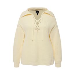 Ulla Popken Pullover Damen Gr&ouml;&szlig;e 7XL/8XL pastellgelb