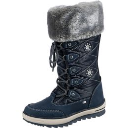 Tom Tailor Snowboots M&auml;dchen Gr&ouml;&szlig;e 35 navy / grau / wei&szlig;