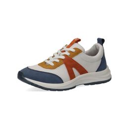 Caprice Sneaker Damen Gr&ouml;&szlig;e 39 blau / gelb / orange / wei&szlig;