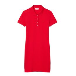 Lacoste Kleid Damen Gr&ouml;&szlig;e 38 rot Winterkleid