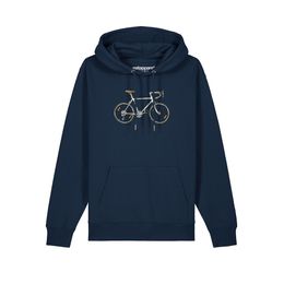 Watapparel Sweatshirt 'Doodle Bike' Herren Gr&ouml;&szlig;e 5XL navy / braun / grau / orange / wei&szlig;