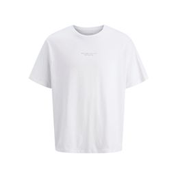 Jack & Jones Jack & Jones T-Shirt 'Kenji' Herren Gr&ouml;&szlig;e S braun / wei&szlig;