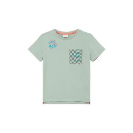 s.Oliver Shirt Jungen Gr&ouml;&szlig;e 128 himmelblau / mint / dunkelgr&uuml;n / orange