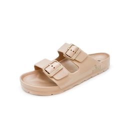 THIES Pantolette 'THIES 1856 Ecofoam Sandal' Damen Gr&ouml;&szlig;e 42 bronze