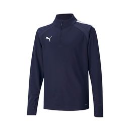 Puma Funktionsshirt 'TeamLiga 14' Jungen Gr&ouml;&szlig;e 176 dunkelblau / wei&szlig;