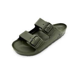 THIES Pantolette 'THIES 1856 Ecofoam Sandal' Damen Gr&ouml;&szlig;e 47 oliv