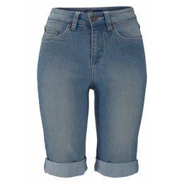 Arizona Jeansbermudas Damen Gr&ouml;&szlig;e 32/34 blue denim