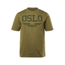 JP1880 T-Shirt Herren Gr&ouml;&szlig;e XL khaki / dunkelgr&uuml;n