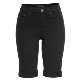 Arizona Jeansbermudas Damen Gr&ouml;&szlig;e 34 schwarz