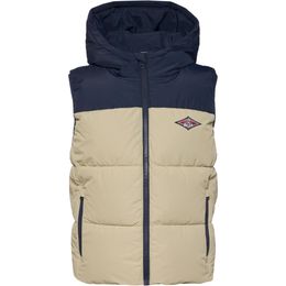 Bear Steppweste M&auml;dchen Gr&ouml;&szlig;e 140 beige / navy