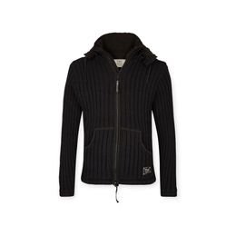Thc Natural Line Strickjacke 'THC 721' Damen Gr&ouml;&szlig;e XXL schwarz