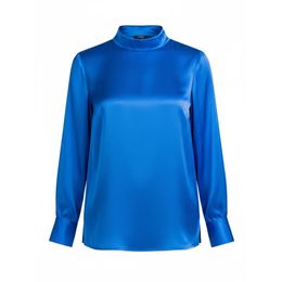 Posh Gear Bluse 'Seidenbluse Satinoseta' Damen Gr&ouml;&szlig;e L blau