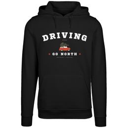 F4NT4STIC Sweatshirt 'Driving Home Weihnachten' Damen Gr&ouml;&szlig;e XL gelb / gr&uuml;n / rot / schwarz / wei&szlig;