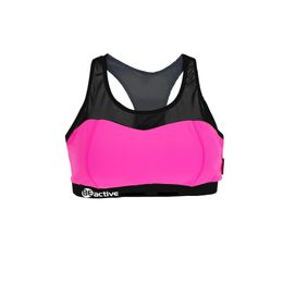 Beco The World Of Aquasports Bikini-Oberteil 'Active' Damen Gr&ouml;&szlig;e 80 neonpink / schwarz