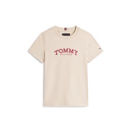 Tommy Hilfiger T-Shirt Jungen Gr&ouml;&szlig;e 116 beige / rot