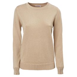 Influencer Pullover Damen Gr&ouml;&szlig;e L gold