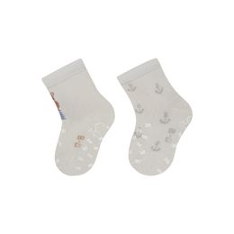 Sterntaler Socken Jungen Gr&ouml;&szlig;e 20 pastellblau / braun / grau / hellgrau